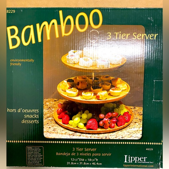 Dining | New Bamboo Server As Pictured | Poshmark